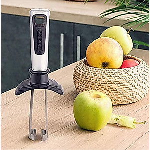 Mueller Premium Apple Corer - Easy to Use and Durable Core Remover for Pears, Bell Peppers, Fuji, Honeycrisp, Gala and Pink Lady Apples even Cupcakes – Surgical Stainless