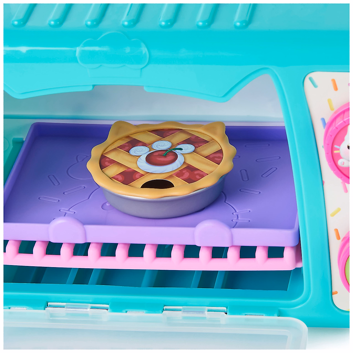 Gabby’s Dollhouse, Bakey with Cakey Oven, Kitchen Toy with Lights and Sounds, Toy Kitchen Accessories and Play Food, Kids Toys for Ages 3 and up