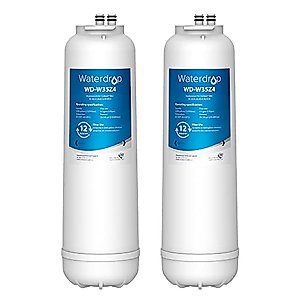 Waterdrop RC 4 EZ-Change Premium Water Filter Replacement, Replacement for Culligan RC-EZ-4, IC-EZ-4, US-EZ-4, RC-EZ-3, Brita USF-201, USF-202, DuPont WFQTC30001, WFQTC70001, 2K Gallons (Pack of 2)