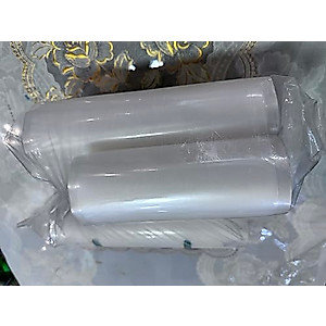 Vacuum Sealer Bags Rolls for Food Saver 11"x25' 3Rolls + 8"x25' 3Rolls Seal a Meal Commercial Grade, BPA Free, Heavy Duty, Great for Vacuum storage, Meal Prep or Sous Vide