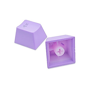 Granvela ABS Keycaps Set for Mechanical Keyboards, 104 Keys | for RGB Backlit | ANSI US-Layout | Campatible with 100% 75% 65% 60% MX Keyboard- Purple