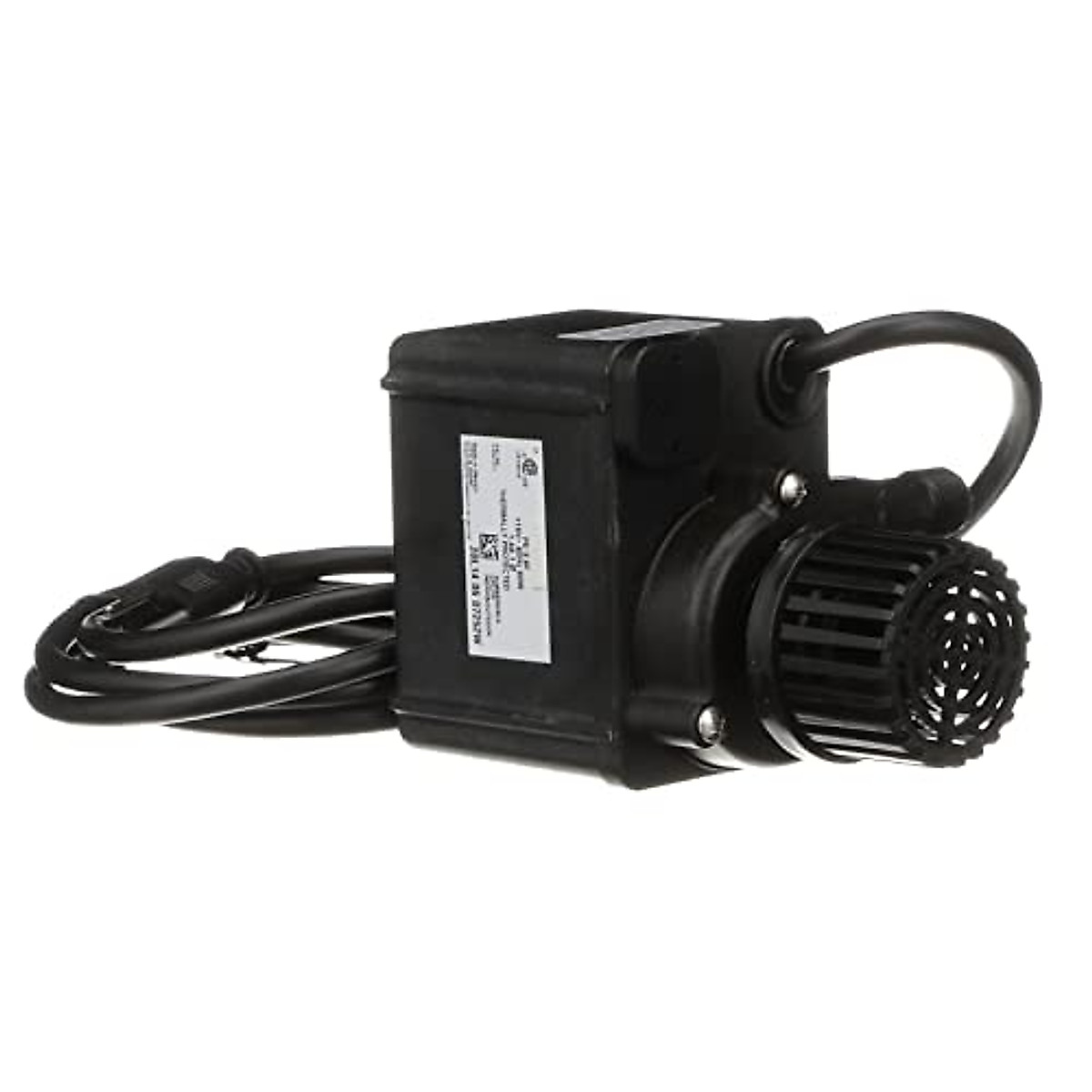 Little Giant PE-2.5F 115 Volt, 1/28 HP, 475 GPH Small Submersible Direct Drive Pump with 6-Ft. Cord, Black, 518600