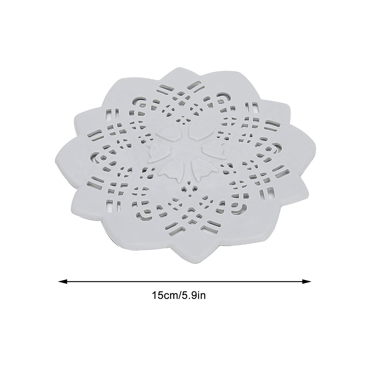 Kitchen Sink Strainer Sewer Anti Blocking Hair Catcher Bath Shower Drain Filter Cover Stopper Strainer Stopper with Suction Cups