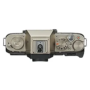 Fujifilm X-T100 Mirrorless Digital Camera, Champagne Gold (Body Only)