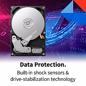 Toshiba X300 14TB Performance & Gaming 3.5-Inch Internal Hard Drive - CMR SATA 6 Gb/s 7200 RPM 256 MB Cache - HDWR21EXZSTA