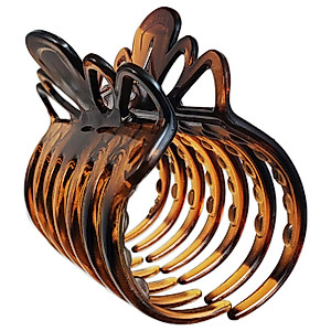 Scunci No Slip Crown Clip For Thick Hair Colors May Vary , 3 Count (Pack of 1)