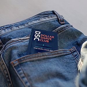 Dollar Shave Club | Total Trimmer Travel Package | Double Header Electric Trimmer, Toiletry Bag, Grooming Kit & Wipes | Electric Razor with a Beard Trimmer Head & a Separate Body Grooming Head, Black