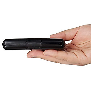 Columbia Men's Metal Hard Case RFID Credit Card Holder Wallet