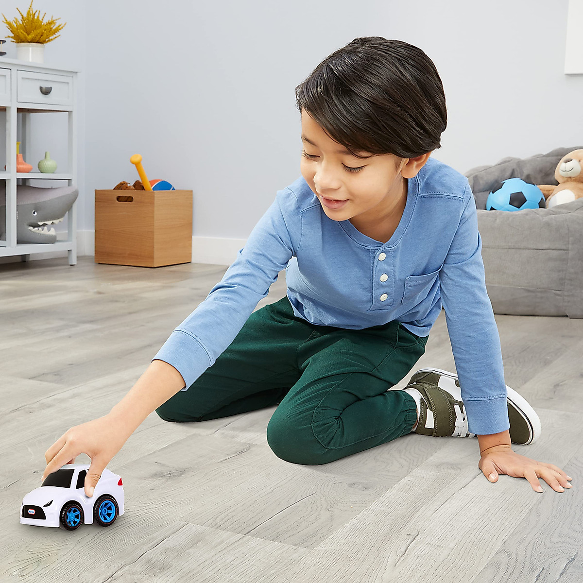 Little Tikes® My First Cars™ Crazy Fast Cars™ 2-Pack Electro Riders™, EV Electric Vehicle Themed Pullback Toy Car Vehicle Goes up to 50 ft