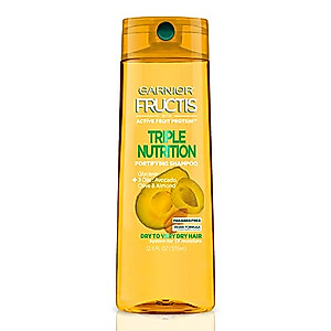 Garnier Fructis Triple Nutrition Shampoo, Dry to Very Dry Hair, 12.5 fl. oz.