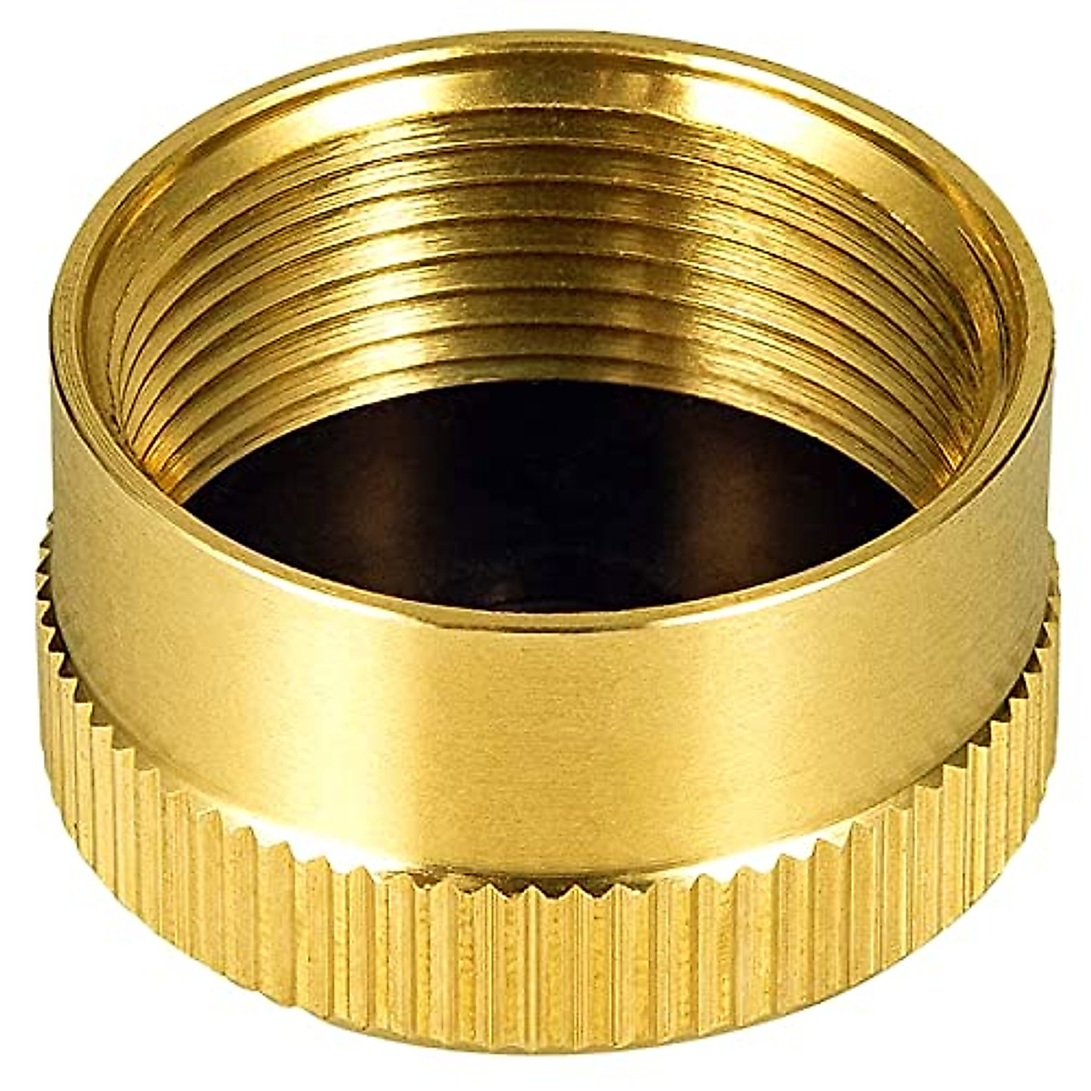 ANPTGHT 6pcs Refill Propane Bottle Cap Solid Brass 1lb Propane Tank Sealed Cap Universal All One Pound Cyliders Gas Tank Protect Caps for Camping Outdoor Cooking