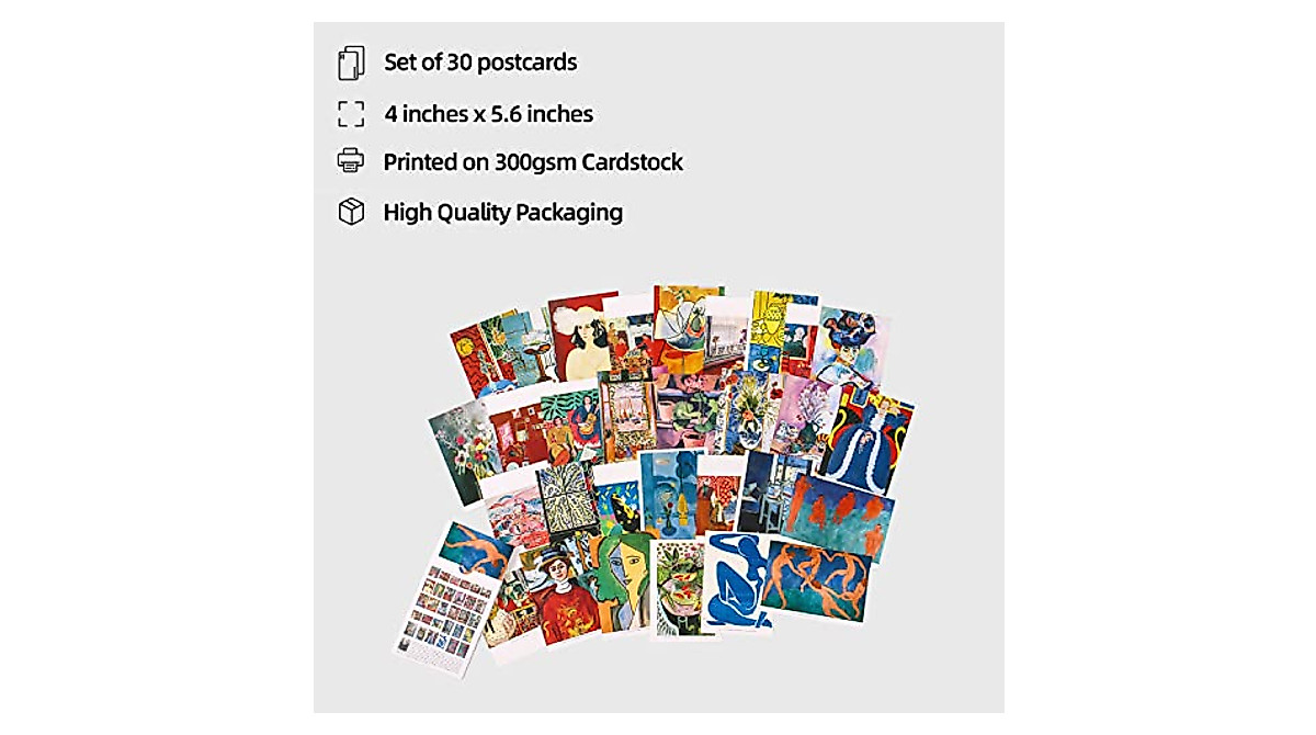 Henri Matisse Art Postcards - Vintage Aesthetic Set