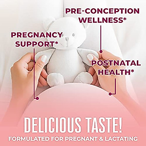 MaryRuth’s Prenatal & Postnatal Multivitamin for Women | Formulated for Pre-Conception, Pregnancy & Nursing | Vegan | Non-GMO | Liquid Vitamins | 32oz