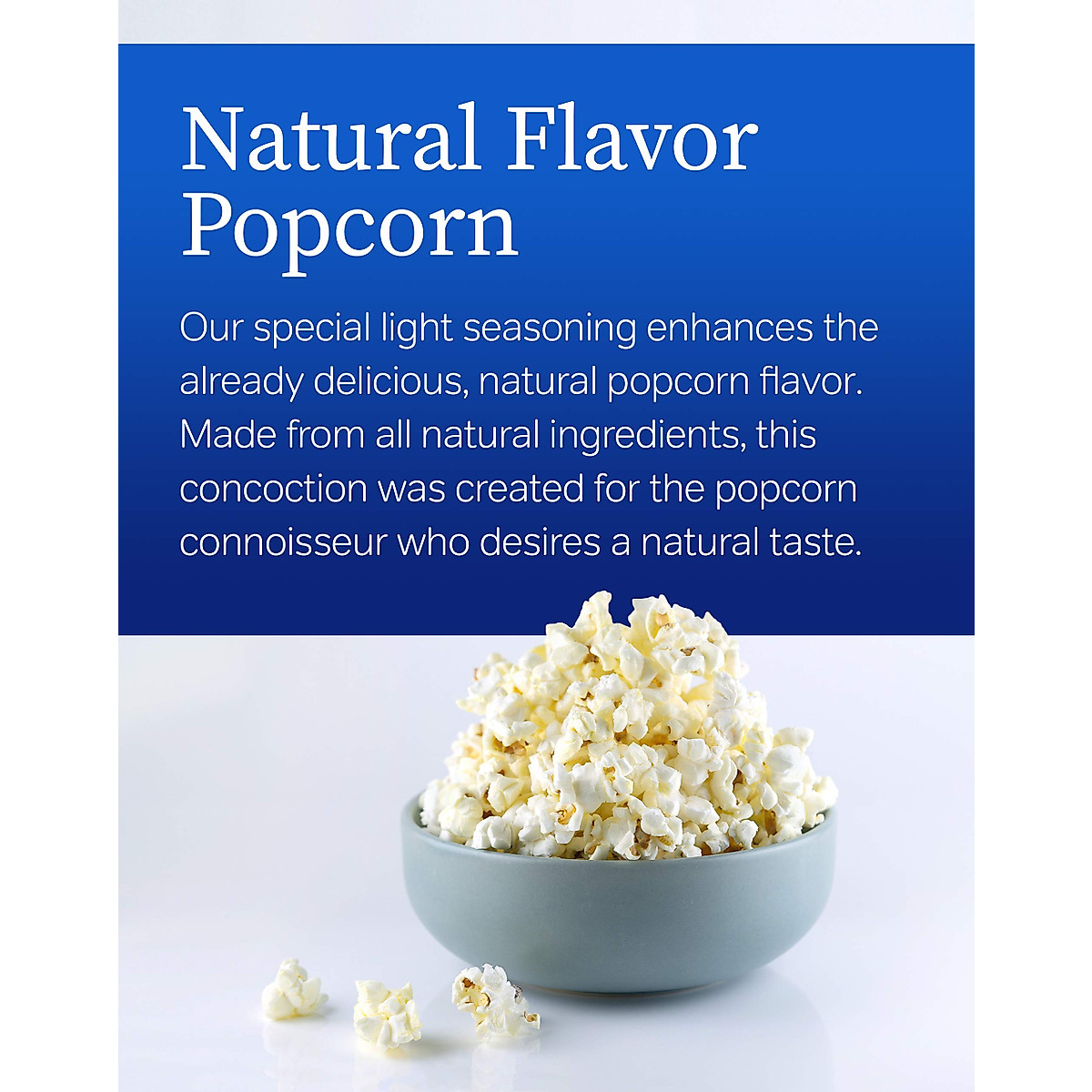 Preferred Popcorn Microwave Popcorn, Non-GMO, Whole Grain, Gluten Free (Natural, 18 Microwavable Bags)