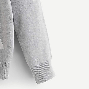 Women's Sweatshirt Thenlian Christmas Tree Print Women Long Sleeve O-Neck Pullover Sweatshirt Jumper(XXL, Gray)