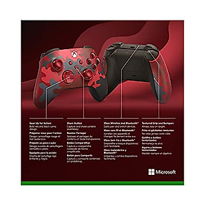 Xbox Wireless Controller Daystrike Camo - Wireless & Bluetooth Connectivity - New Hybrid D-Pad - New Share Button - Featuring Textured Grip - Easily Pair & Switch Between Devices