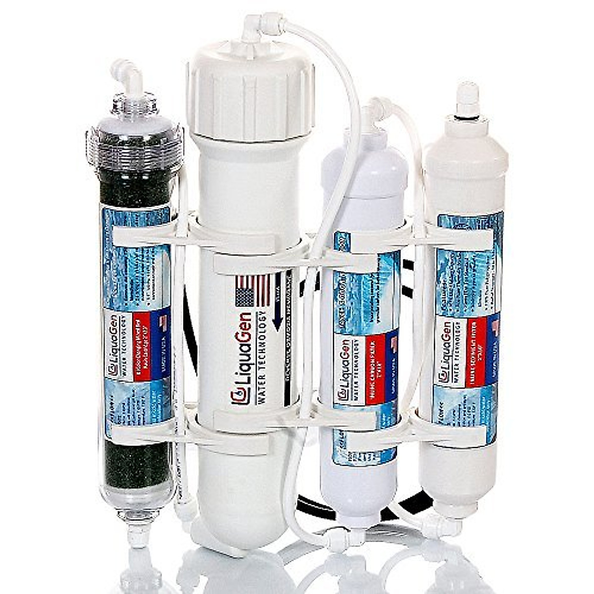 LiquaGen 4 Stage RO/DI Water Purification System