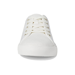 Vionic Oasis Women's Casual Canvas Lace Up Comfort Shoe White Canvas - 7 Medium