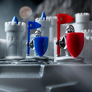 SmartGames Walls & Warriors Skill-Building Strategy Board Game for for Ages 8 and Up