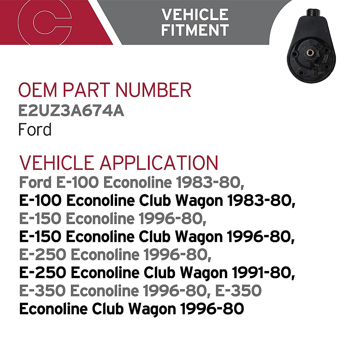 Cardone 20-7878 Remanufactured Power Steering Pump with Reservoir (Renewed)