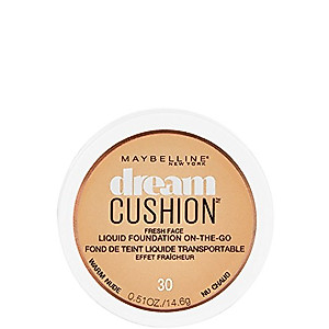 Maybelline New York Dream Cushion Fresh Face Liquid Foundation, Warm Nude, 0.51 Ounce