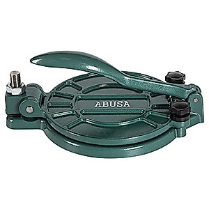 ABUSA Manual Thickness Adjustable Tortilla Press 8 Inch Tortilla Maker Green - Tortilla,Taco,Empanadas and so on …