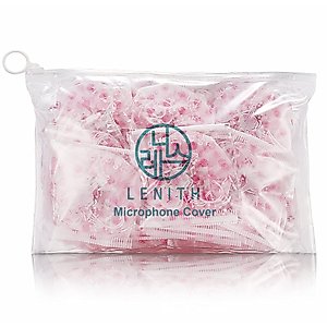 LENITH 100 Count Microphone Cover Removal Disposable Mike Sponge