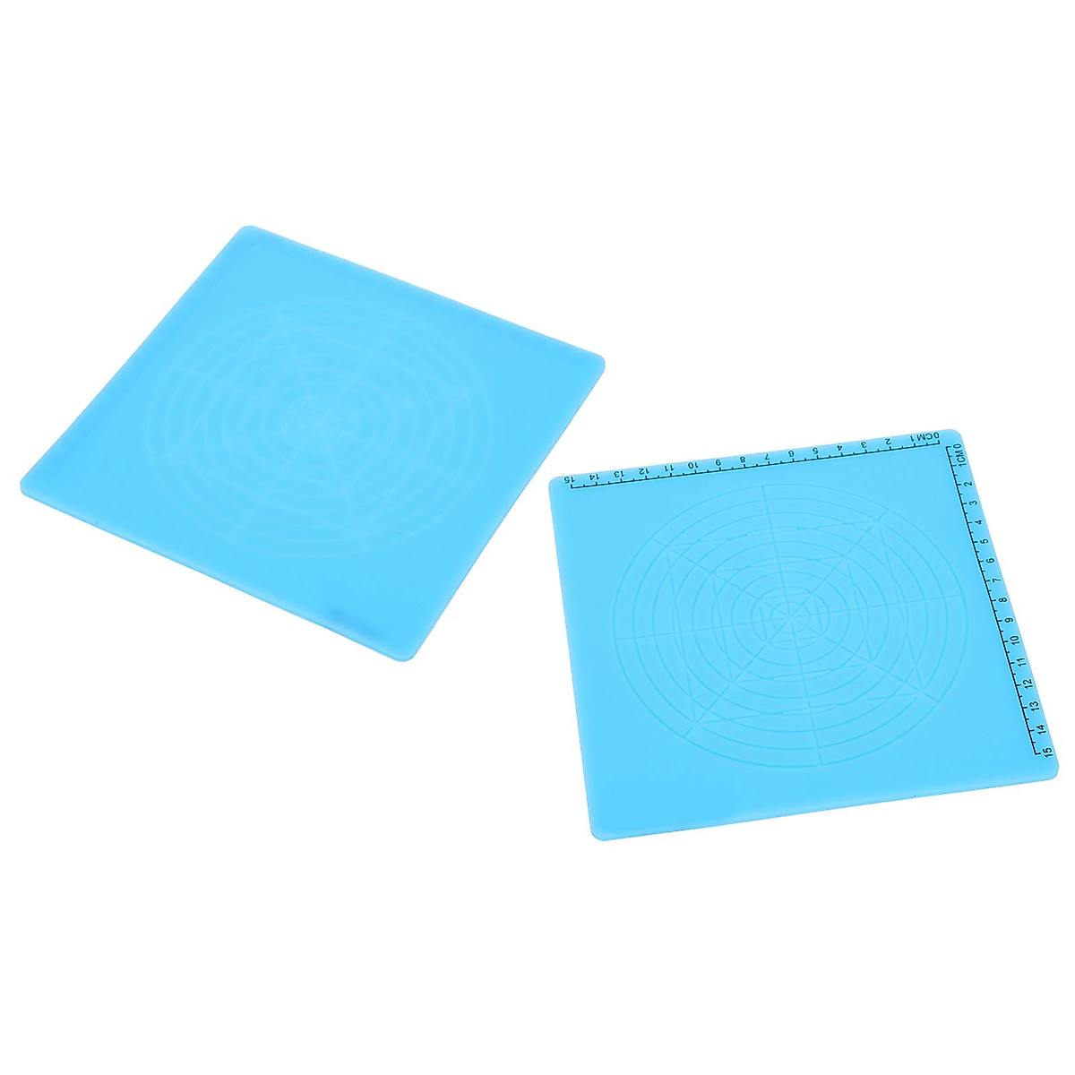 YILUFA 3D Printing Pen Silicone Pad Blue Copy Board Soft Mat Drawing Tool with Finger Caps,Material Silicone,170mm / 6.7in