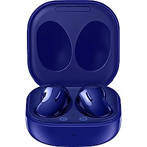 SAMSUNG Galaxy Buds Live True Wireless Earbuds (US Version, Active Noise Cancelling, Wireless Charging Case Included) Mystic Blue, SM-R180NZBAXAR