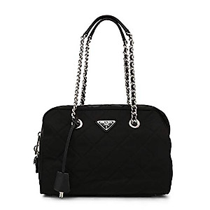 Prada Women's Black Tessuto Nylon Handbag 1BB903