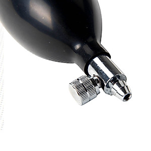 AIRSUNNY Healthy Sphygmomanometer Black PVC Adjustable Pump Bulb rubber blood tester test