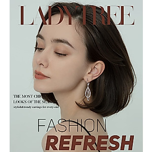 Teardrop Dangle Drop Leverback Earrings Cubic Zirconia CZ Lever Back Tear Drop Earingings Sterling Silver Jewelry for Women