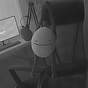 XGS Halloween White Smile Dream Mask - Cosplay Masquerade Party Mask ,Same Style for Music Video - Dream Mask Cosplay（22.5cm）, 23.5CM