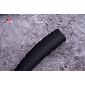 Berlinger Haus 11 Piece Knife Set, Eco Friendly Knives Set for Kitchen, Cooking Knives with Ergonomic Handles, Sharp Cutting Stainless Steel Chef Knife Set, Black