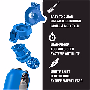 SIGG - Thermo Flask Hot & Cold ONE - Insulated Water Bottle - Tea Filter - Leakproof - BPA-Free - Stainless Steel - 17Oz