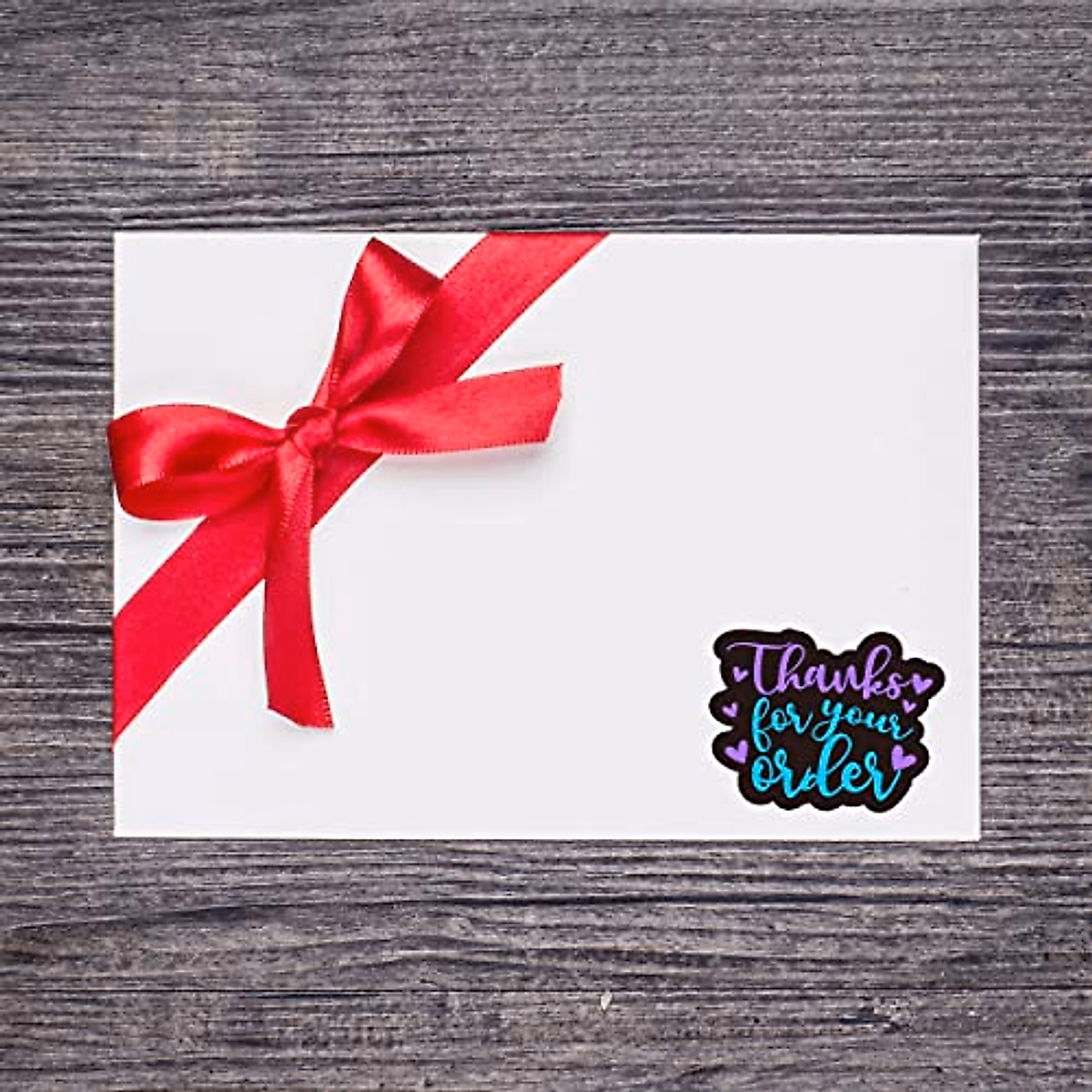 Wailozco Thanks for Your Order Stickers,Thank You Stickers,Handmade Stickers,Small Shop Stickers,Envelopes Stickers for Small Business, Online Retailers,Handmade Goods,500 Labels Per Roll