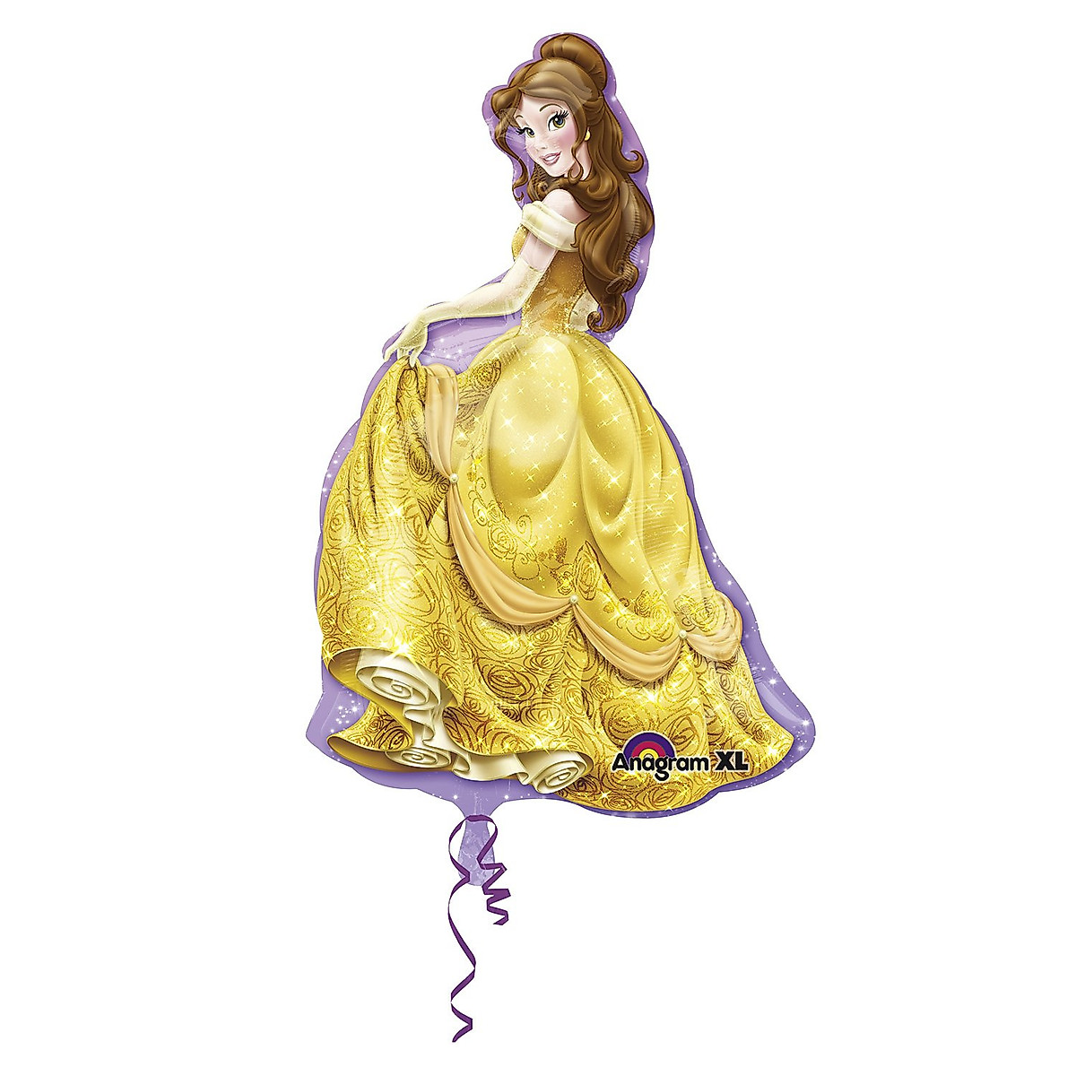 Disney Princess Belle 39 Inch Mylar Foil Balloon Supershape XL-1 Piece