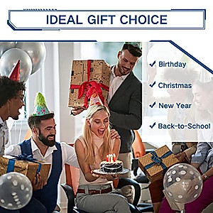 VASCHY Backpack for Men Women, Water-Resistant School Backpack Bookbag Daypack for Teens/College Students Plain Black