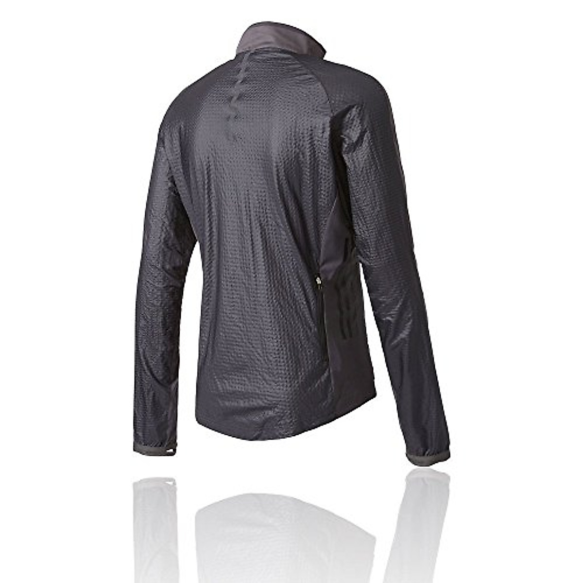 adidas Men's Adizero Slim Fit Track Jacket. Utility Black/Black, XL