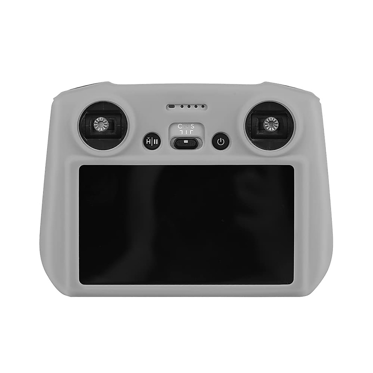 Palumma Mini 3 Pro RC Controller Protective Cover, Silicone Protective Cover Case Compatible for Mini 3 Pro with Screen Protective Cover for Anti-Scratch Dust Anti-Slip(Grey)