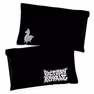 Jay Franco Fortnite Camo Grey 1 Single Reversible Pillowcase - Double-Sided Kids Super Soft Bedding