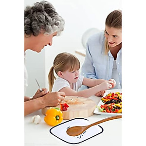 Ceramic Spoon Rest for Stove Top, Spoon Holder For Stove Top, Cooking Utensil Holder, Farmhouse Kitchen Accessories, Utensil Rest and Spoon rest, Blue Farmhouse Kitchen Decor (BLUE)