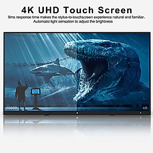 TIBURN R1 75" Smart Board, Touchscreen Display, 4K UHD Interactive Whiteboard, Touch Screen Interactive Smart Whiteboard for Classroom and Businesses(Board + Stand)