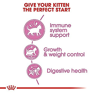 Royal Canin Feline Health Nutrition Spayed/Neutered Dry Cat Food for Kittens, 2.5 lb bag