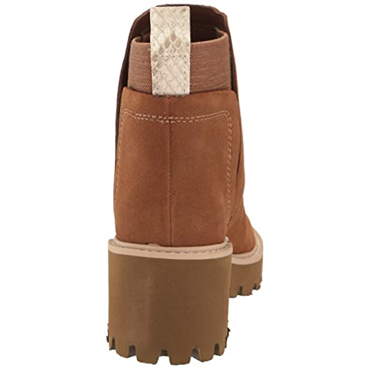 Dolce Vita Women's Huey Fashion Boot, Brown Suede H2O, 7.5