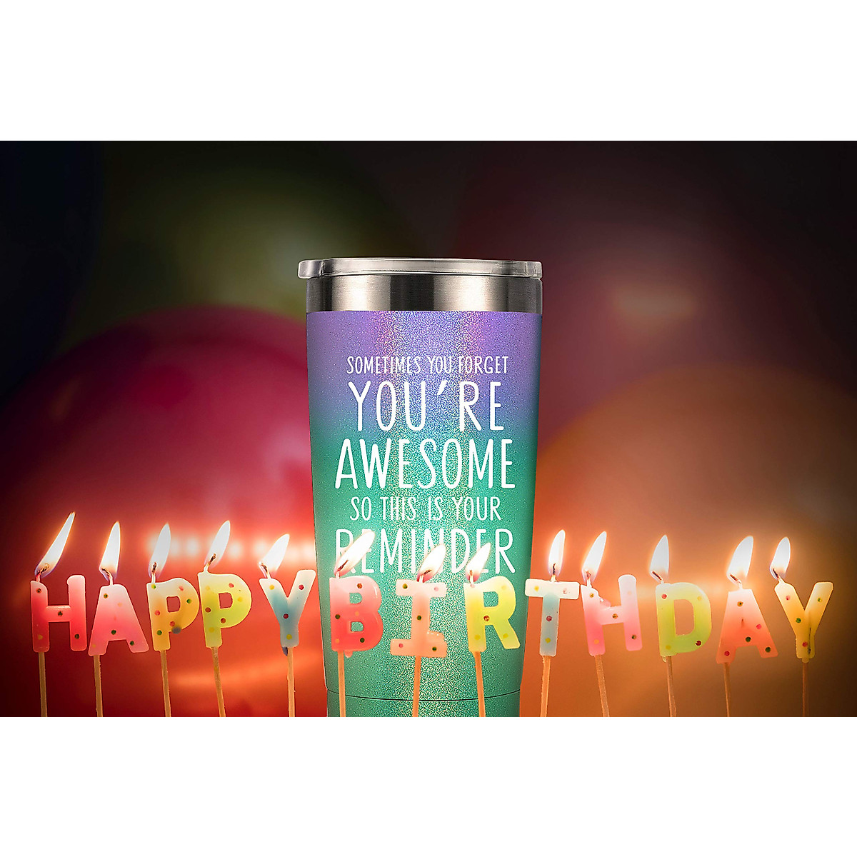 MASGALACC Inspirational Gifts for Women - Birthday Gifts, Thank You Gifts for Women, Mom, Wife, Sister, Best Friend, Her, Coworker, Employee - 20 Oz Insulated Tumbler