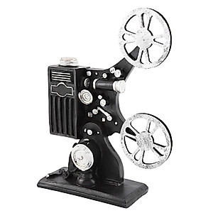 Mini Antique Vintage Craft Movie Film Projector,Movie Projector Music Box Model,Movie Theater Decor,For Birthday Home Office Study Room D¨¦Cor, Movie Projector Music Box Model,Mini Antique Vintafi