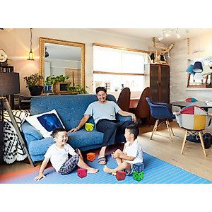 Macro Giant 3.2 Inch PU Soft Foam Playing Dice, Set of 6, Round Edge, Toy Brick, Board Games, Math Teaching, Family Game, Wedding Games, Kid Toy Gifts, Educational Toy