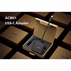 XPPen USB-C Hub 3 in 1 Type C to USB/HDMI/PD for Artist 12, Artist 12 Pro, Artist 13.3, Artist 13.3 Pro, Artist 15.6 and Artist 15.6 Pro