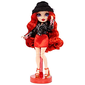 Rainbow High Fantastic Fashion Ruby Anderson - Red 11” Fashion Doll and Playset with 2 complete doll outfits, and fashion play Accessories, Great Gift for Kids 4-12 Years Old
